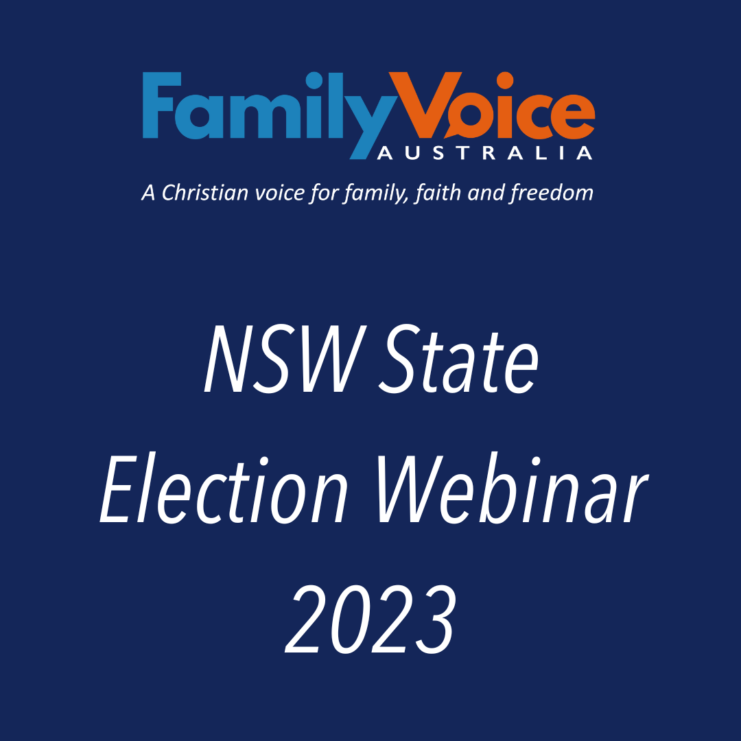 NSW State Election 2023 - FamilyVoice Australia - Library | FamilyVoice ...
