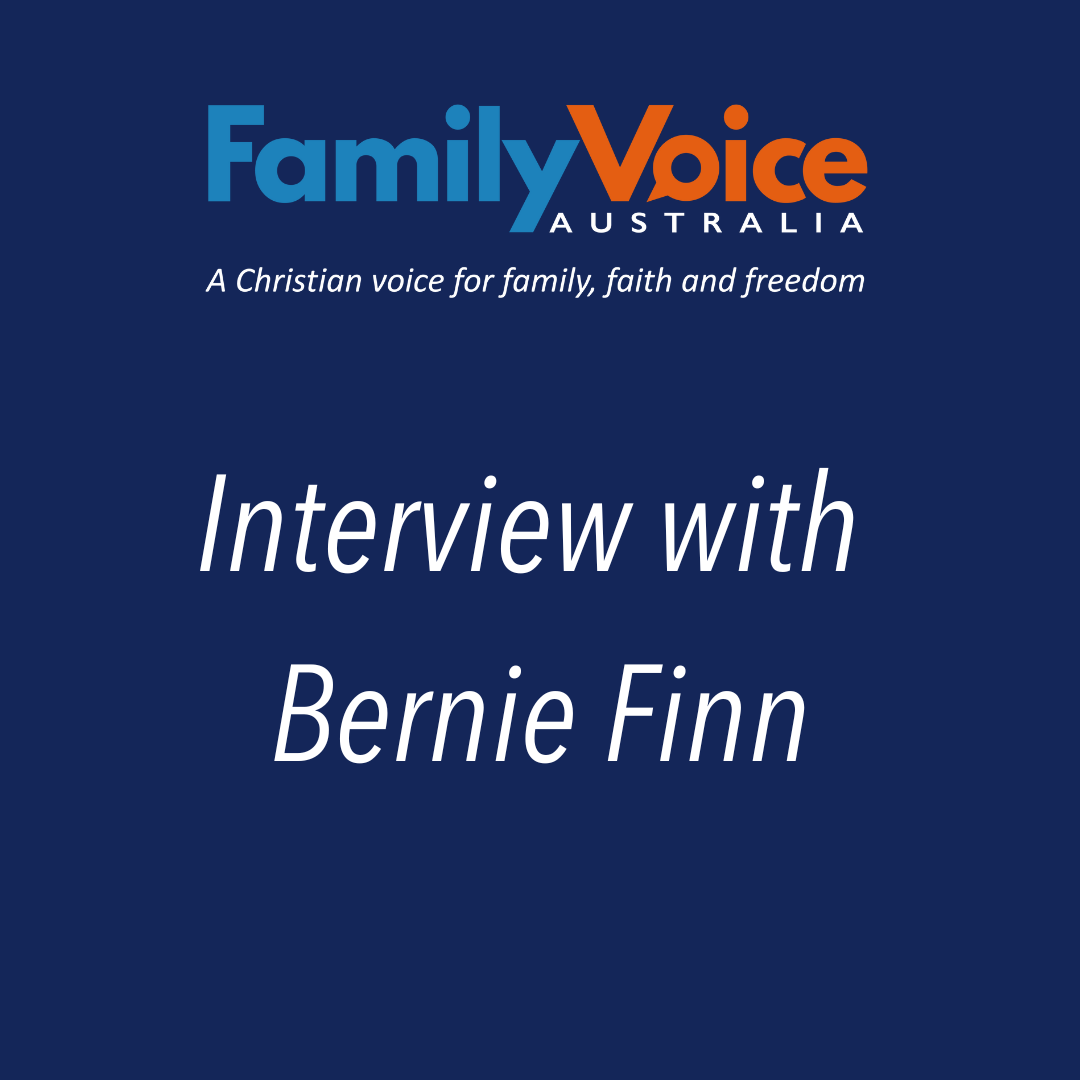 Victorian State Election 2022: Interview with Bernie Finn - FamilyVoice ...
